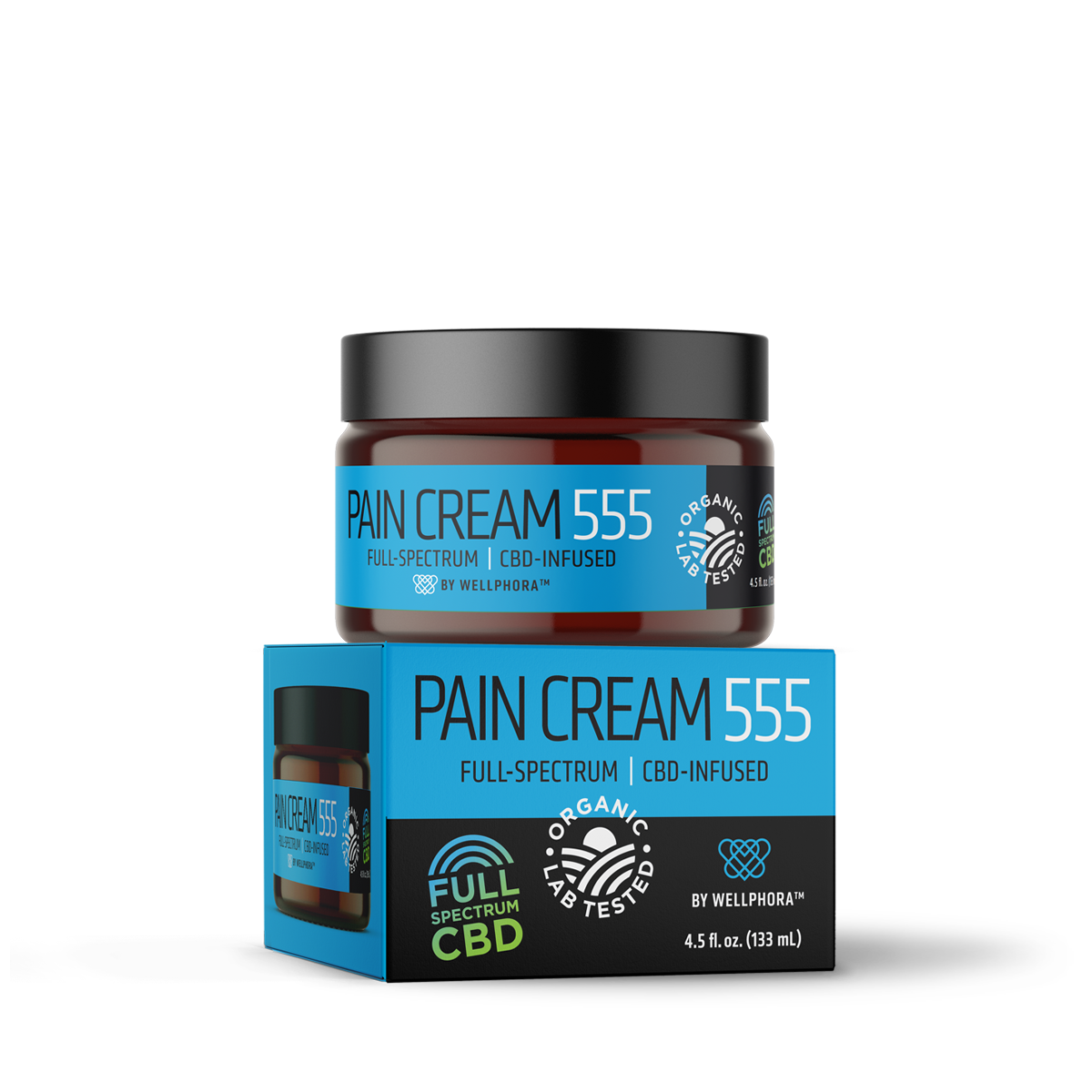 Pain Cream 555, 4.5 oz. – Wellphora
